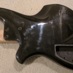 Zeta Prism Godin Z1 4 String Bass Guitar Neck & Body Black | Reverb