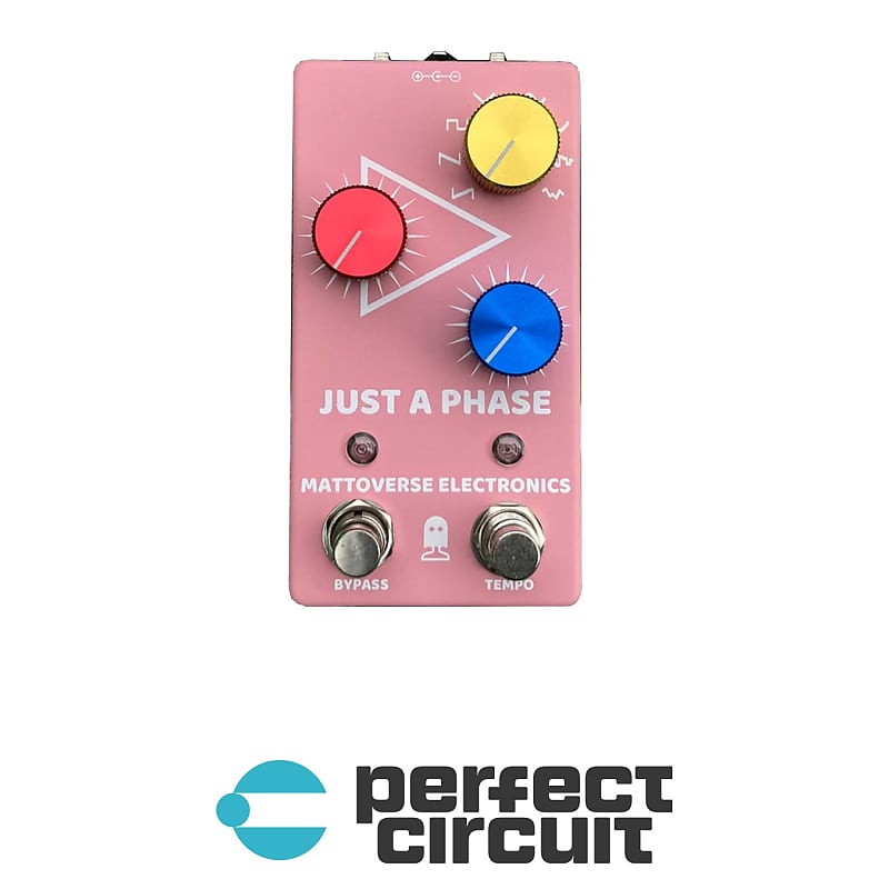 Mattoverse Electronics Just A Phase Phaser Pedal (Pink Matte) | Reverb