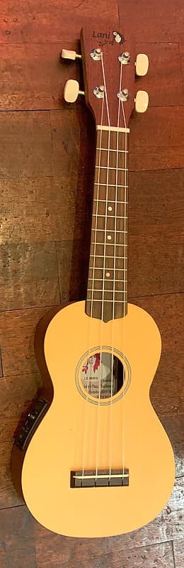 LANI LS-50 EQ Soprano Electro Uke Spruce Top | Reverb UK