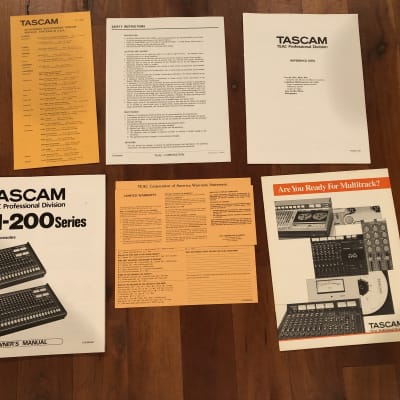 TASCAM M-208 Analog Mixer 1980s | Reverb