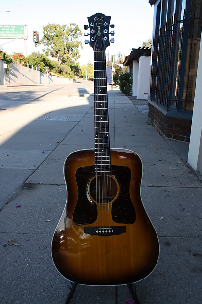 Guild D-40-SB-2PG 1979 Sunburst | Reverb