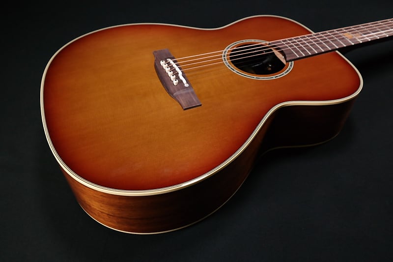 MINT Takamine TF77-PT OM Legacy Koa Acoustic Electric Guitar | Reverb