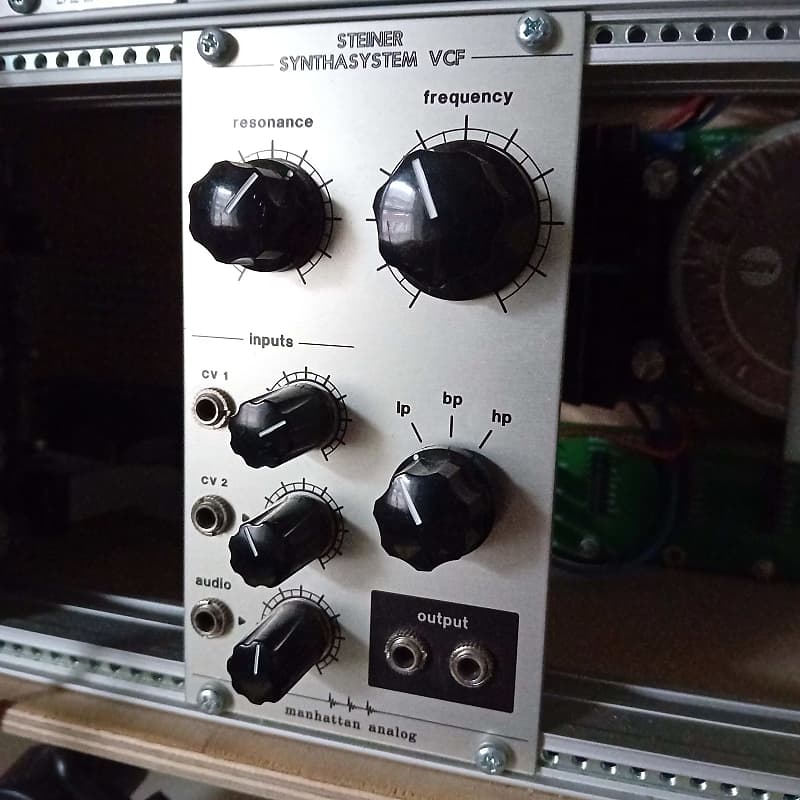 Manhattan Analog Steiner Synthasystem VCF - Silver | Reverb