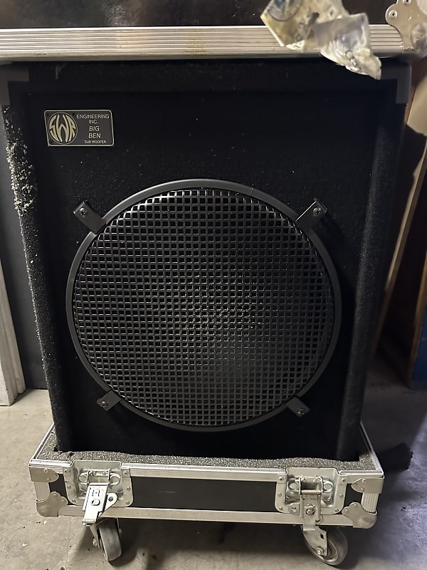 SWR Big Ben SUB Woofer / Bass Cabinet Bag End 18" speaker w/ | Reverb
