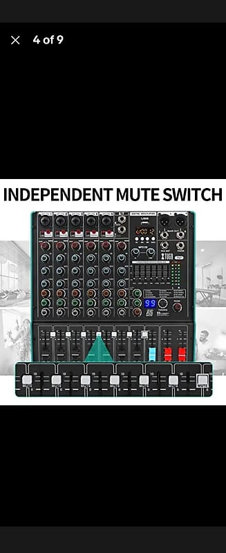 Xtuga - TS-7 PRO MIXER | Reverb