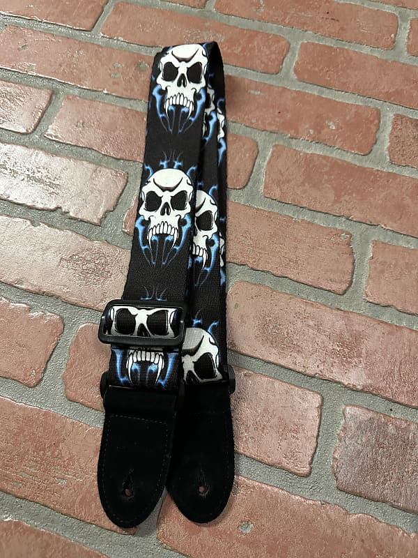 Skull Strap Suede Ends | Reverb