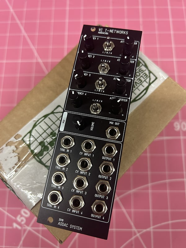 ADDAC System ADDAC104 VC T-Networks Module 2019 - Black | Reverb