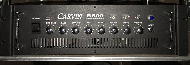 Carvin B500 Bass Amp Head | Reverb