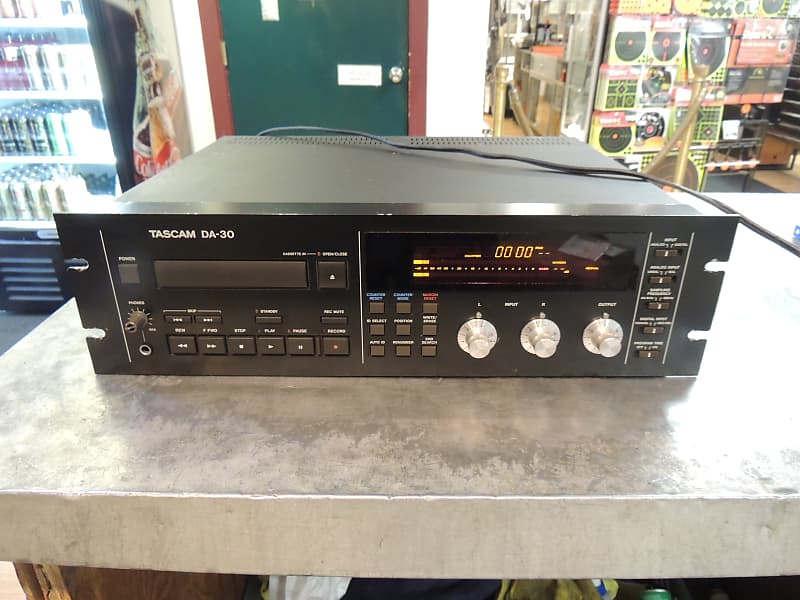 TASCAM DA-30 1990s black | Reverb