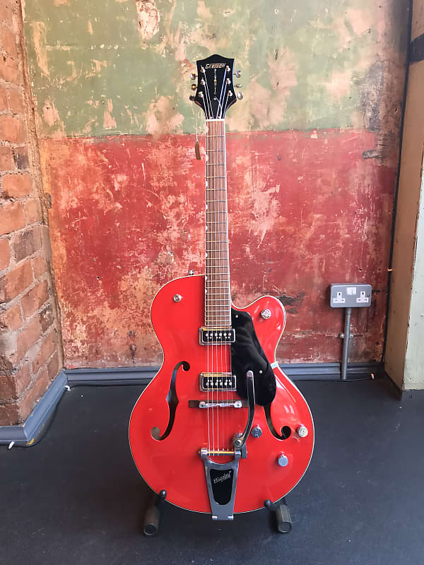 Gretsch Electromatic G5129 Dynasonic Bigsby Firebird Red | Reverb UK