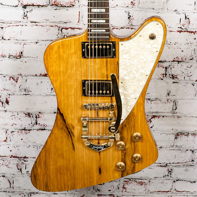 Warmoth - Firebird Build HH Parts Guitar, Natural - w/HSC - | Reverb