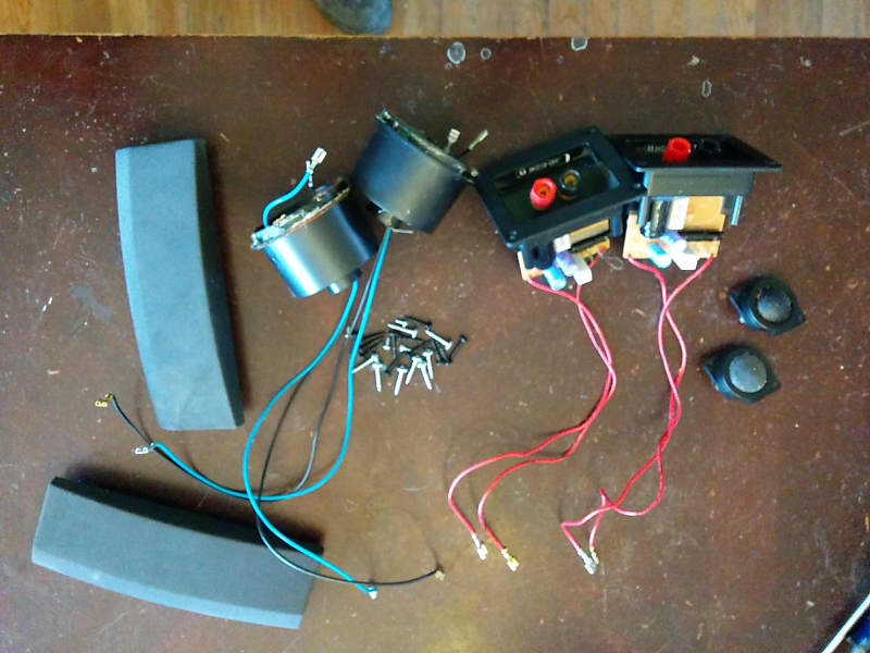 Infinity Tweeter and crossover from RS3, tested 4 Ohm 1" 2000 | Reverb