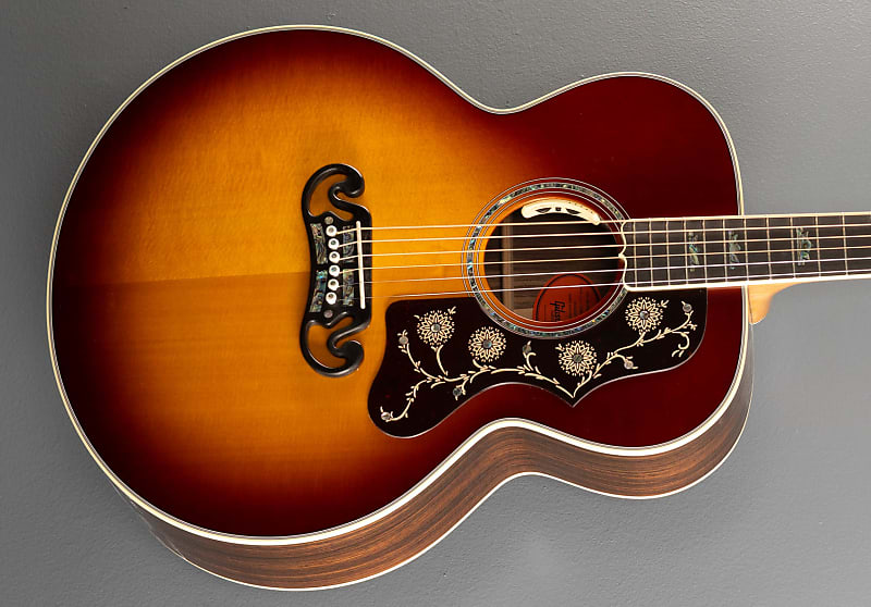 Gibson SJ-200 Custom Elite Rosewood - Autumn Burst | Reverb