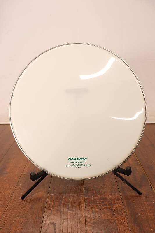 Ludwig 18" Weather Master Heavy Bass Drum Head Vintage 1970's | Reverb