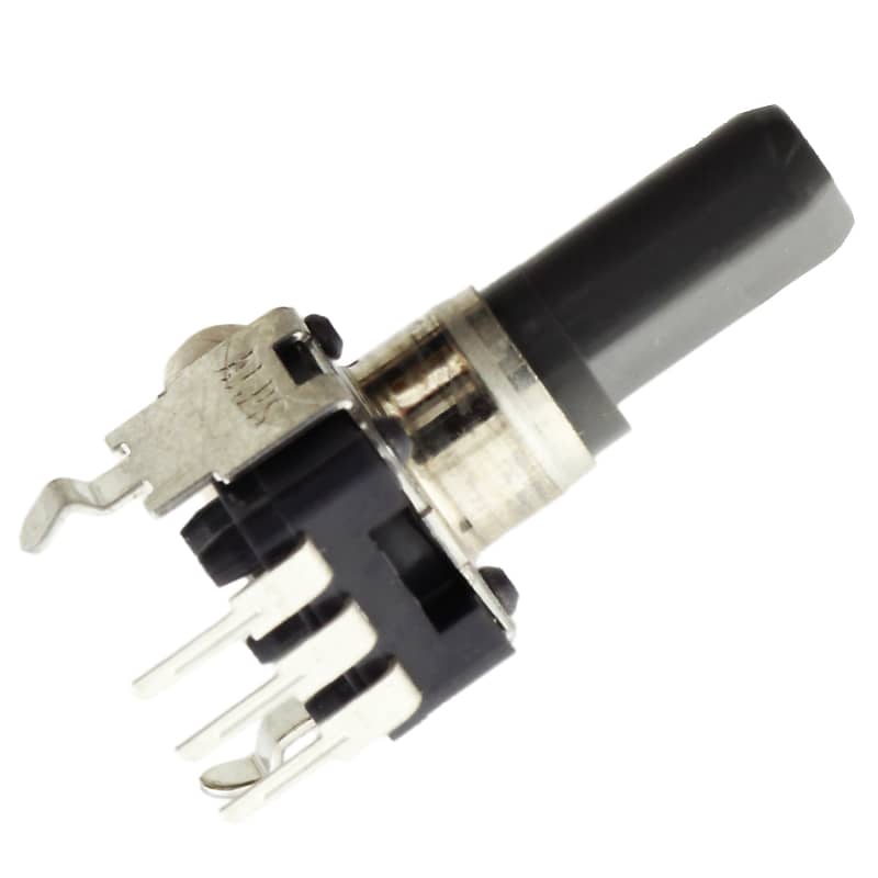 Alps RK Series 9mm Pot w/ Detent, 30mm Shaft, 10K Linear | Reverb