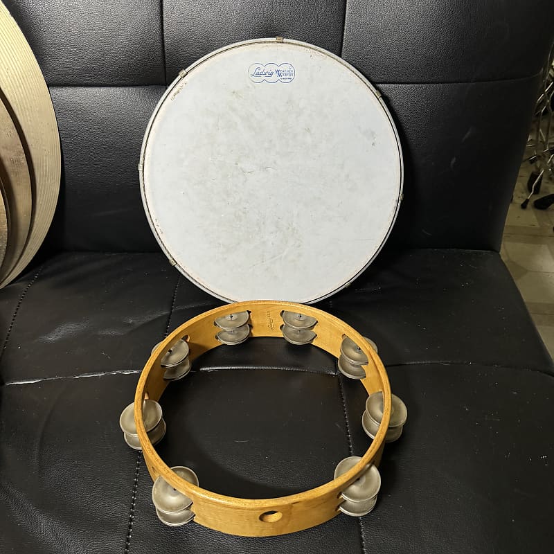 Ludwig Tambour + Tambourine Mid 60’s - Wood | Reverb