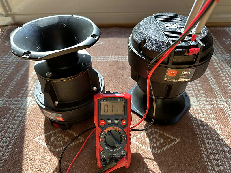 JBL 2450J 16 Ohms Compression Midrange Driver (Pair) | Reverb