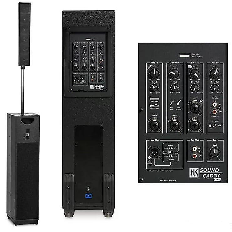 HK Audio Soundcaddy One Portable 600 Watt PA Mixer & Speaker | Reverb