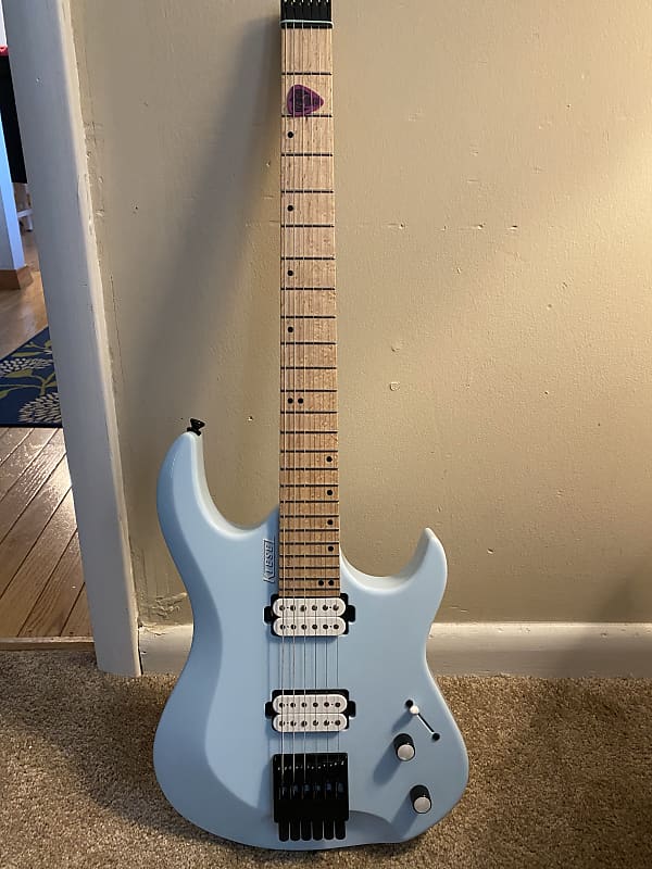 Kiesel Osiris Light Blue Baby Blue Headless Mint Birdseye | Reverb