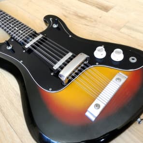 1960s Eko Cobra XII Vintage 12 String Guitar Collector | Reverb France
