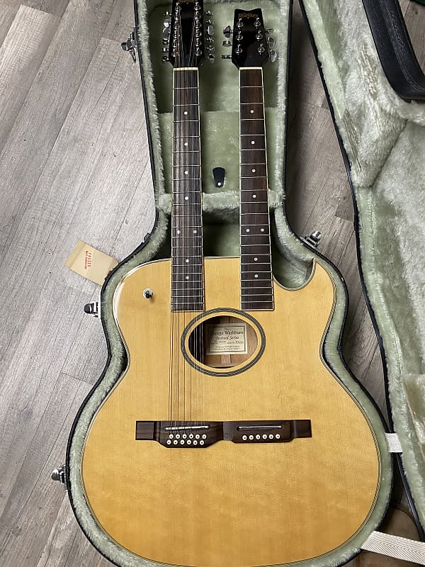 Washburn EA220 Double Neck Accoustic | Reverb