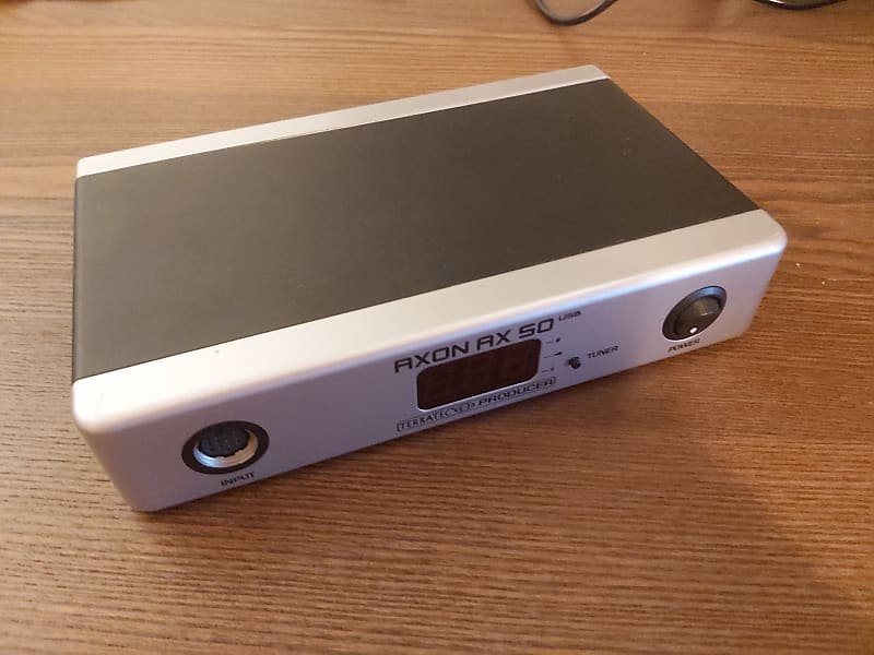Terratec Axon AX50-USB Guitar MIDI 2007 - Silver / Black | Reverb
