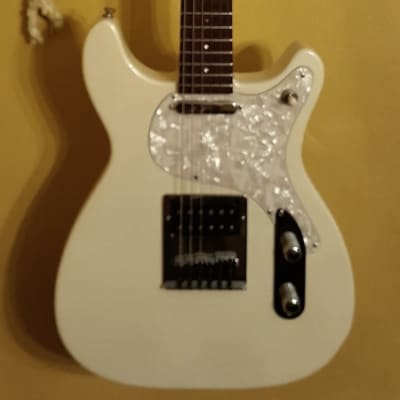 ESP Hybrid Custom Shop Guitar 2000's - Sparkle White | Reverb