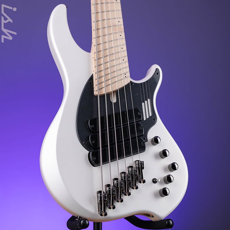 Dingwall NG-3 6-String Bass Matte Ducati Pearl White | Reverb