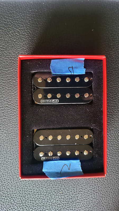 ESP LH150 bridge/neck pickups - Black | Reverb