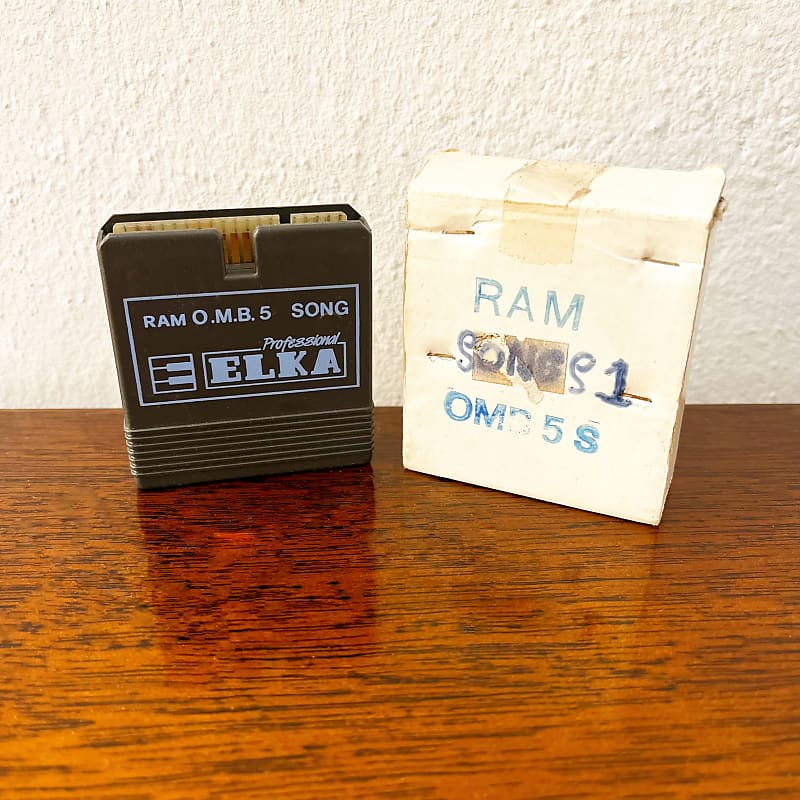 Elka OMB-5 RAM card - RAM “SONG” card (Italy, 1985)! Ultra | Reverb