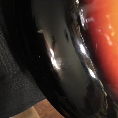 Vintage Univox Badazz Bass Guitar 1974 Sunburst with Original | Reverb