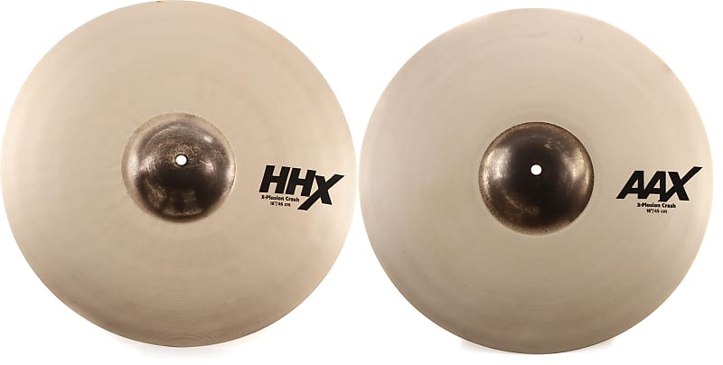 Sabian 18 inch HHX X-Plosion Crash Cymbal Bundle with Sabian | Reverb