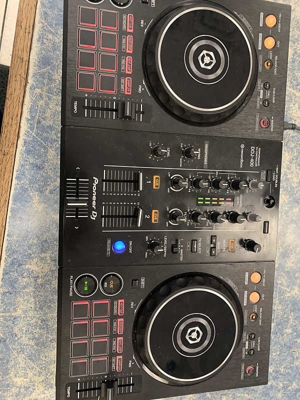 Pioneer DDJ-400 mixer DJ controller great shape | Reverb