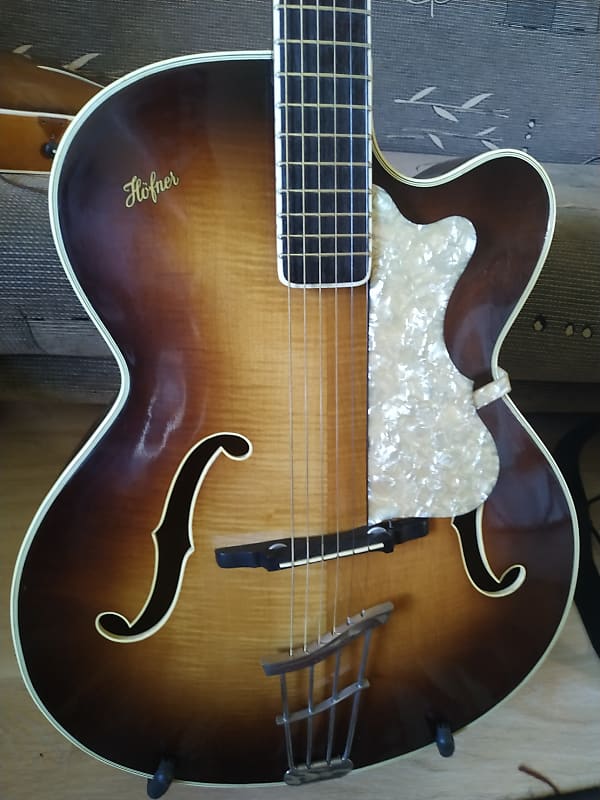 Hofner 456 vintage archtop Sunburst (1962) | Reverb