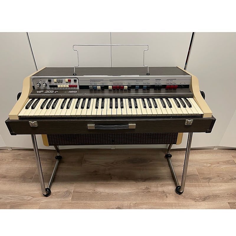 Farfisa VIP-205R 61-Key Organ with Rhythm Unit | Reverb