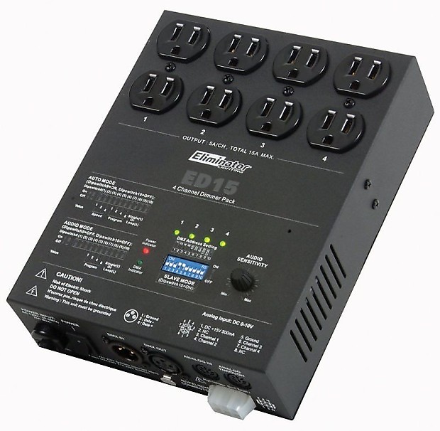 Eliminator Lighting Dimmer Packs ED-15 Special Effects | Reverb