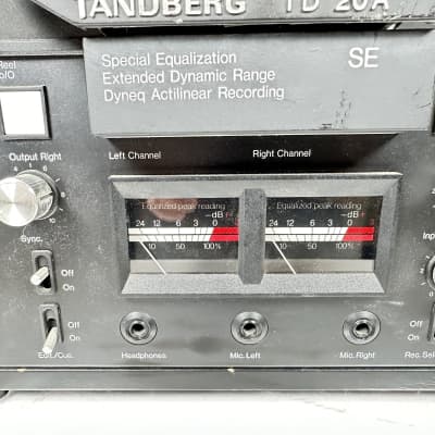 Vintage Tandberg TD 20A SE Reel to Reel Player | Reverb