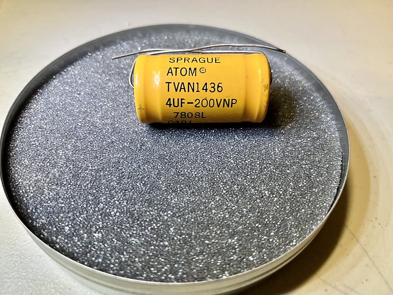 Sprague Atom 4uf TVAN1436 1978 | Reverb