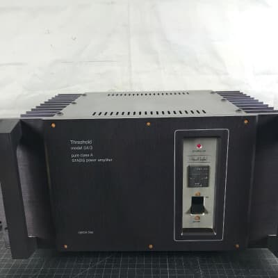 Threshold Model SA/3 Statis Power Amplifier Pure class | Reverb