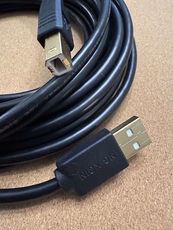 USB-220AB High Speed USB Cable, Type A to Type B, 20 ft | Reverb