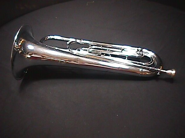 Vintage Getzen Deluxe Two Valve Bass Bugle in Ready to Play | Reverb