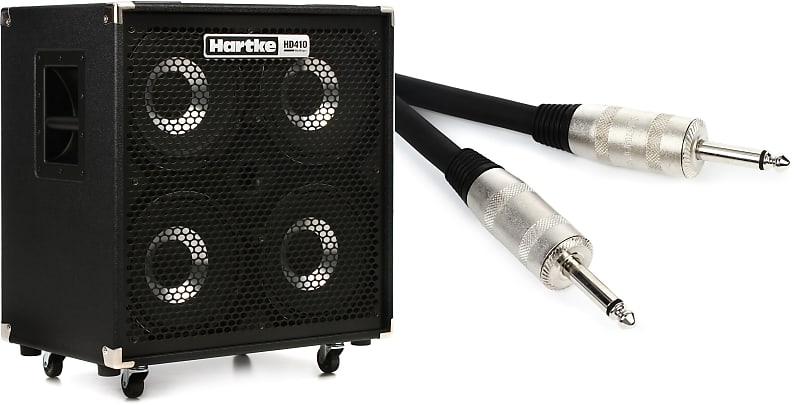 Hartke HyDrive HD410 1 000-watt 4x10" Bass Cabinet Bundle | Reverb