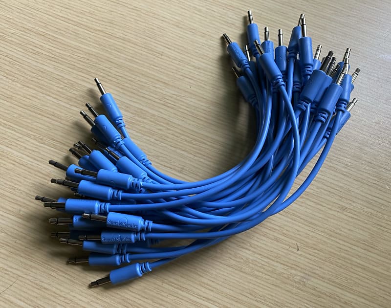 Mixed Lot Euro Rack 3.5mm mono patch cables | Reverb