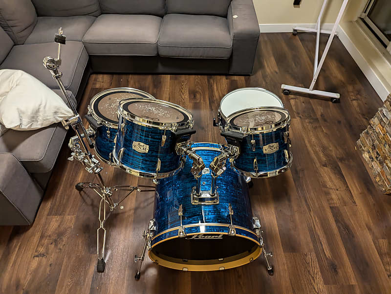 Pearl EXR Export 5 piece kit - Strata Blue | Reverb