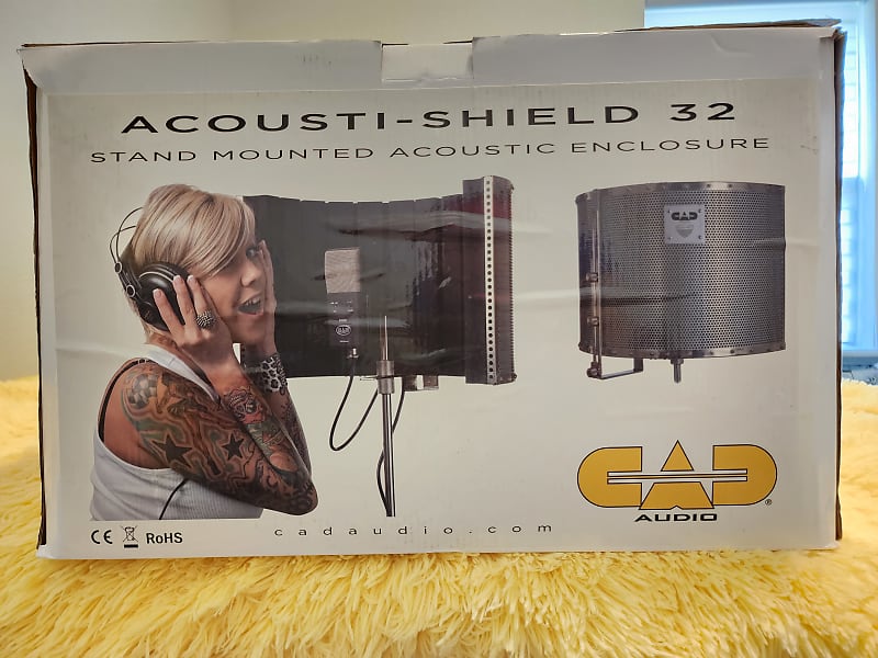 CAD ACOUSTI-SHIELD AS32 Stand Mounted Acoustic Enclosure | Reverb