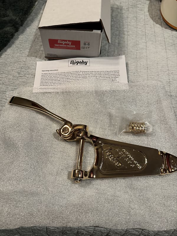 Bigsby B-6 HBVF 2020’s - Gold Gretsch | Reverb