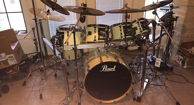 7 piece Pearl Session studio classic | Reverb