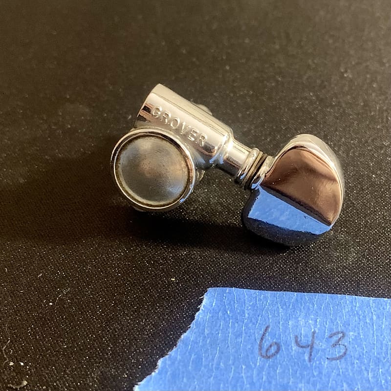 VINTAGE! Grover USA Rotomatic 1970s Chrome Single Bass E-A-D | Reverb