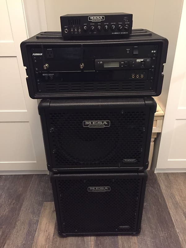 Mesa Boogie Bass Amp Stack D800 | Reverb