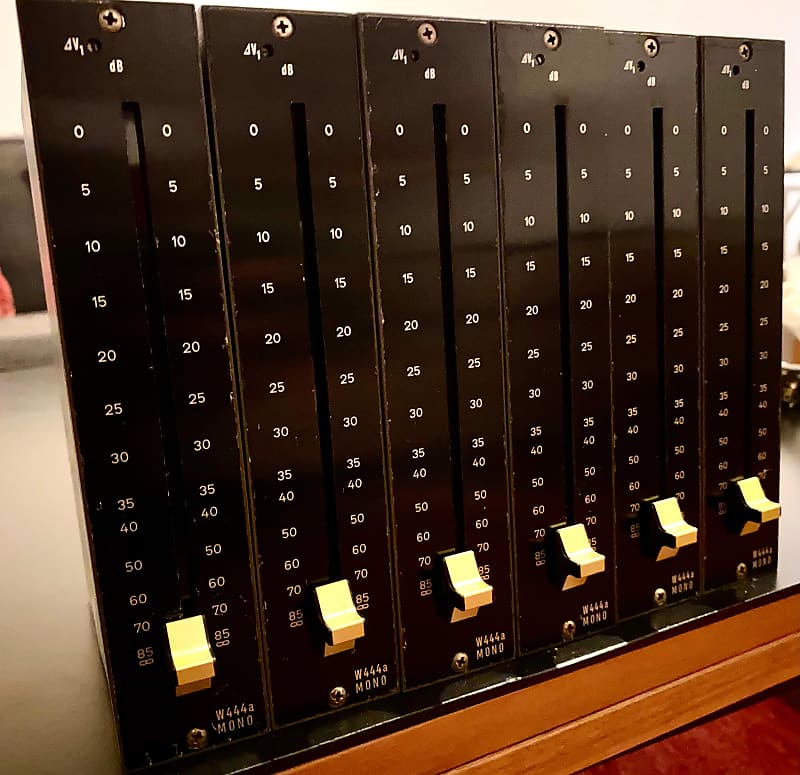 Neumann W444 A Fader 1980 Danner Cassette, 6 Pieces | Reverb